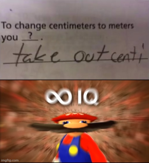 Image Tagged In Infinity Iq Mario math smort infinite Iq Imgflip