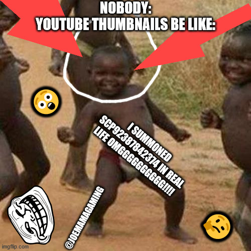 Third World Success Kid Meme - Imgflip