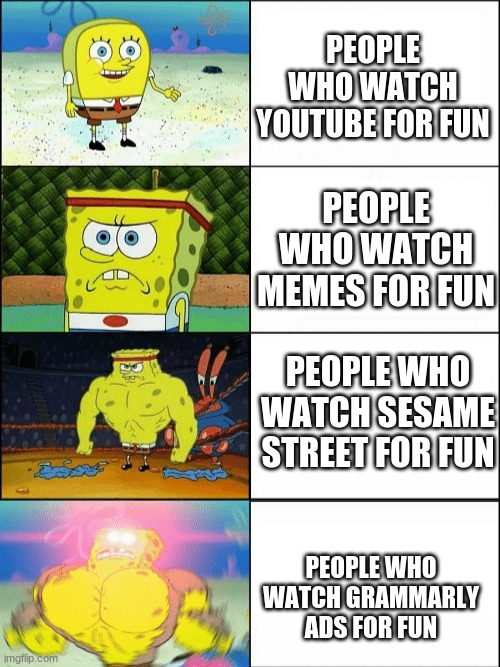 a, yes, grammarly. - Imgflip