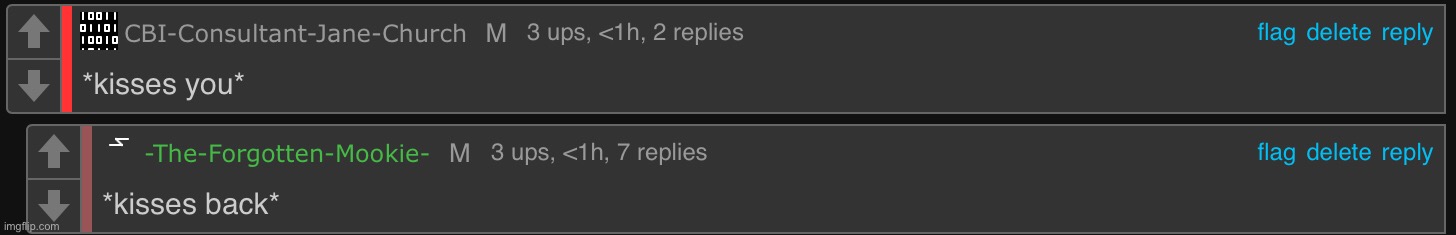 Awww so cute... My sis Kissed someone from my race.... *Pukes* - Imgflip