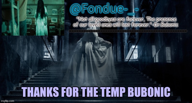 Fondue Ghost temp-Dr Bubonic - Imgflip
