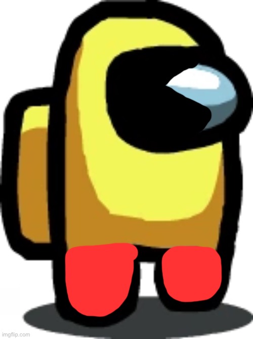 I made my Pac-Man in among us - Imgflip