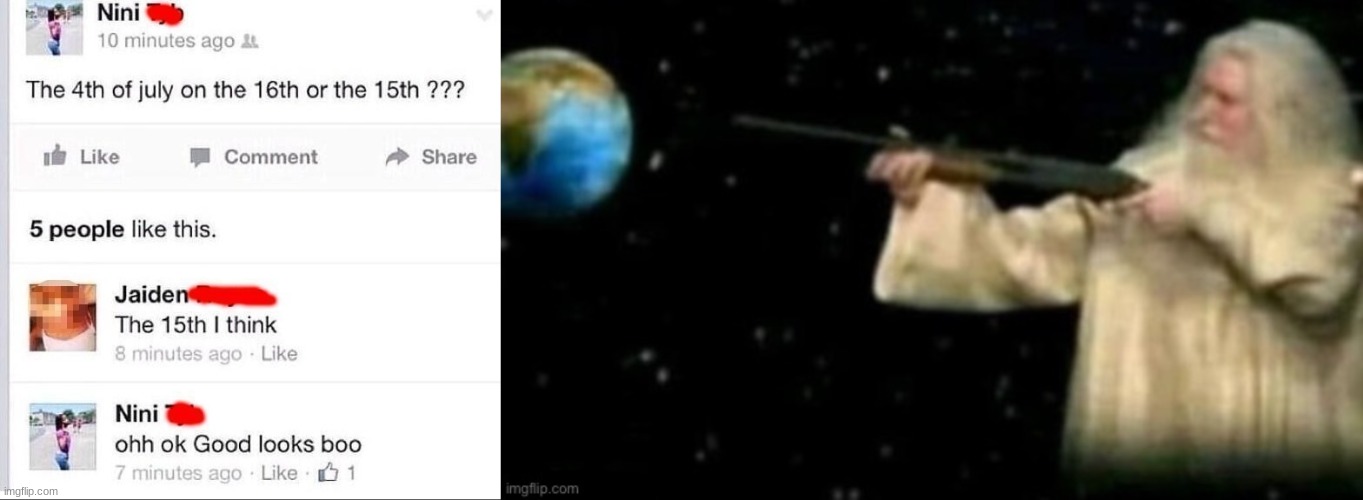 by good looks she means good looking out or / thanks for helping - Imgflip