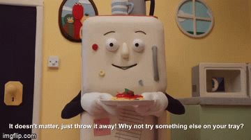 It doesn't matter, just throw it away! why not try something else on ...