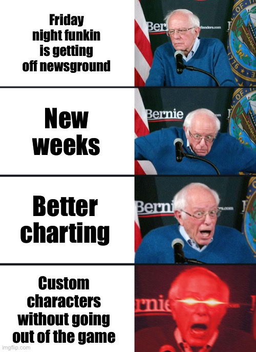 Bernie Sanders reaction (nuked) - Imgflip