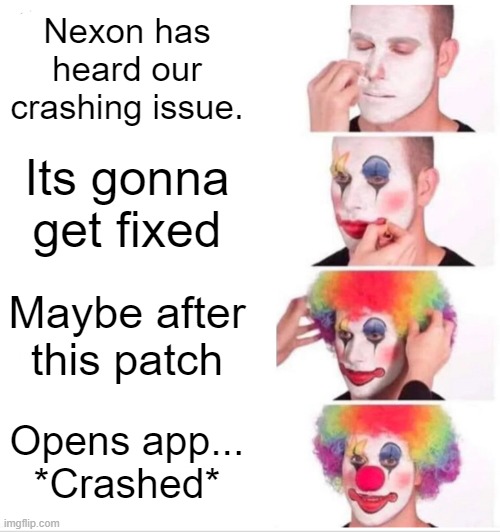 Clown Applying Makeup Meme - Imgflip