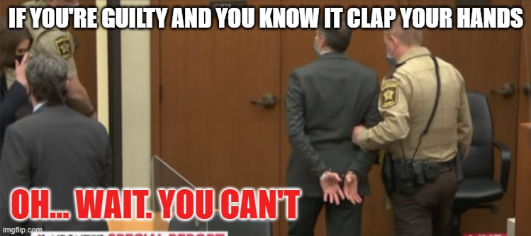 Derek cuffed - Imgflip