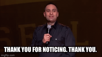 Russell Peters - Thank you for noticing - Imgflip