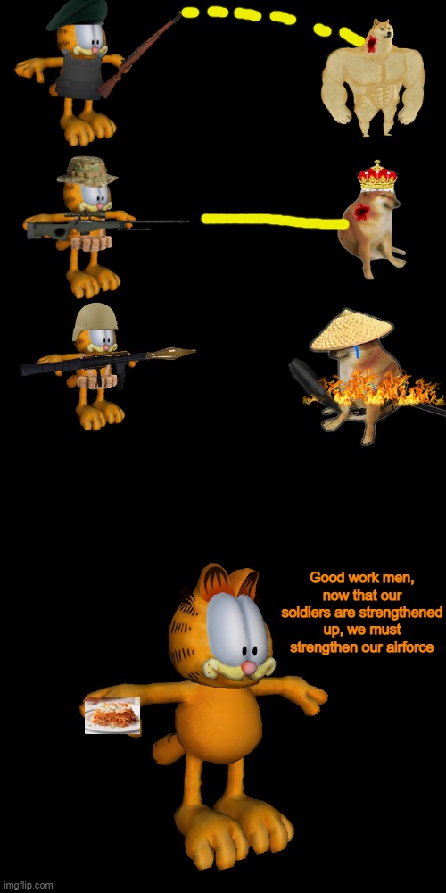 Garfield belongs to Jim Davis - Imgflip