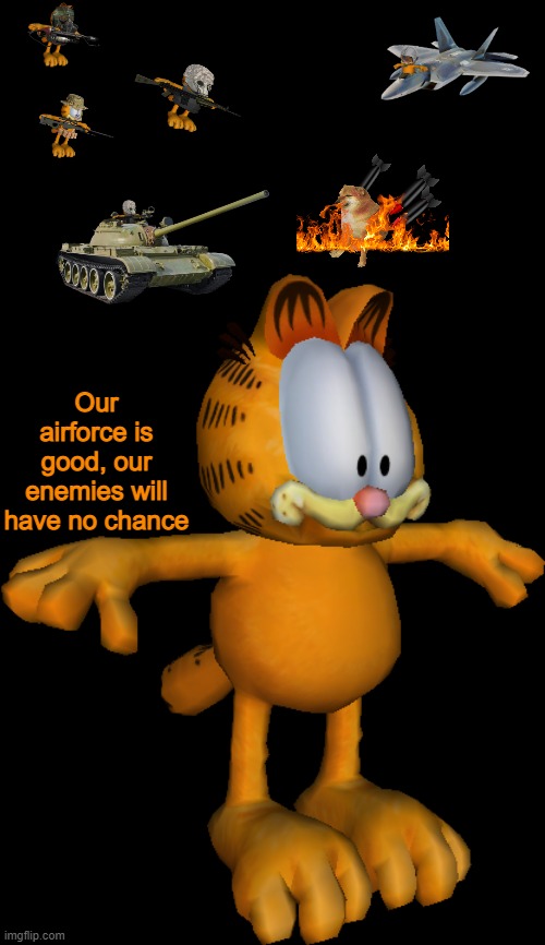 Garfield belongs to Jim Davis - Imgflip
