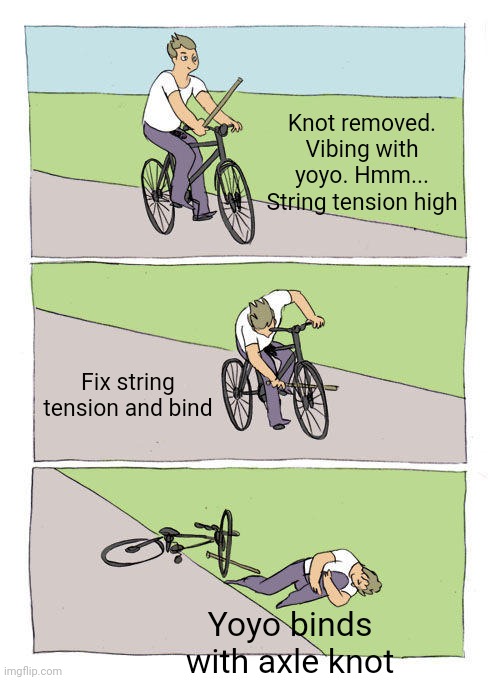 Bike Fall Meme - Imgflip