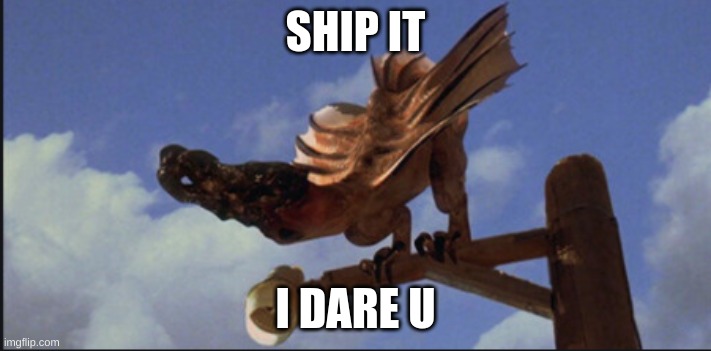 ship this rear blaster with sumthin or someone - Imgflip