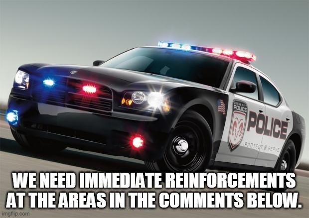 Police car - Imgflip