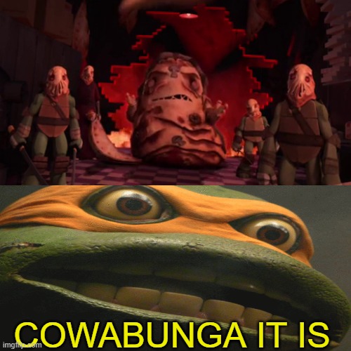 Cowabunga It Is Meme Template Printable Word Searches