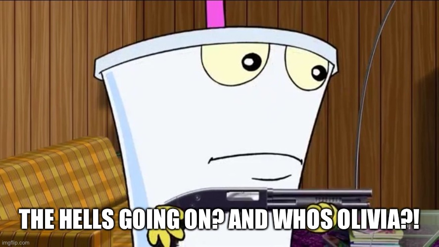 Master Shake holding a shotgun - Imgflip