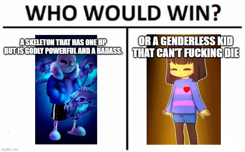 Who Would Win? Meme - Imgflip