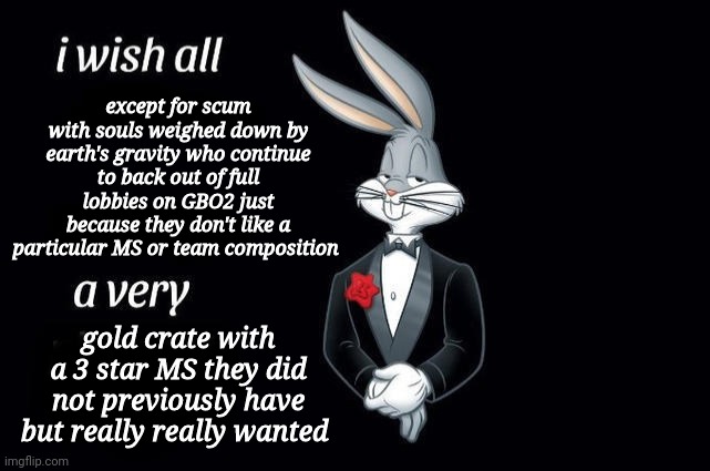 Bugs wish blank - Imgflip