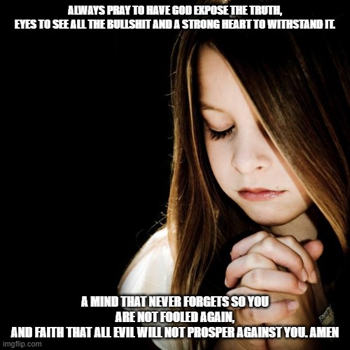 Praying Girl - Imgflip