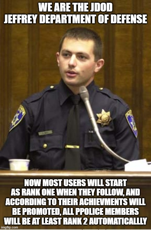 Police Officer Testifying Meme - Imgflip