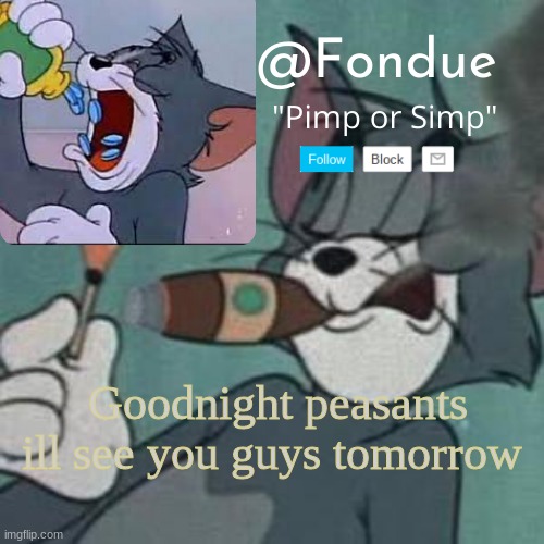 Fondue tom and jerry temp - Imgflip