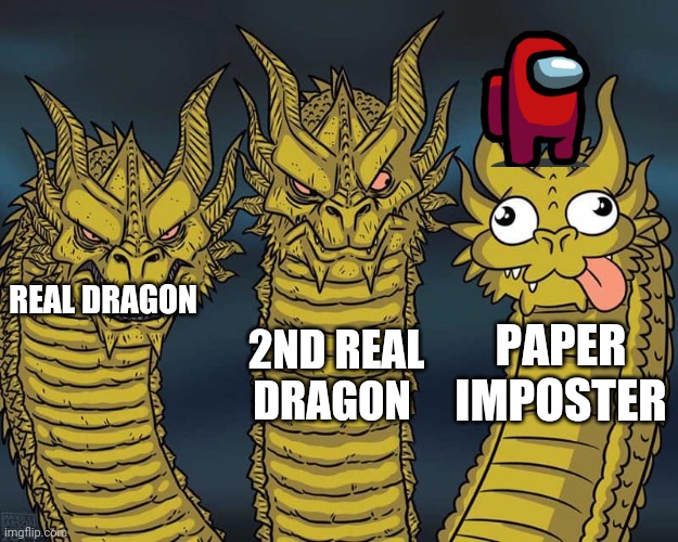 3 Dragon Meme Template