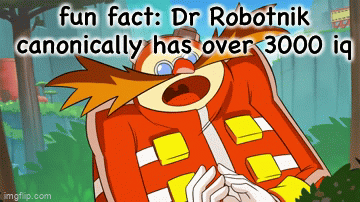 dr eggman iq BIG - Imgflip
