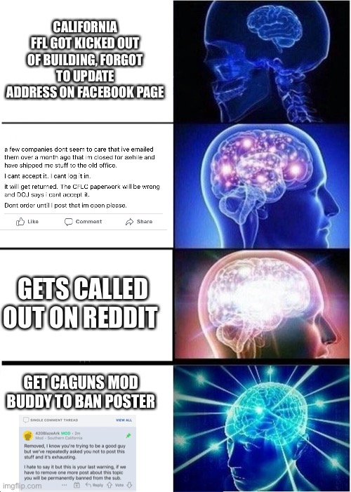 FFL forgot to tell customer he got kicked out of building? No problem ...