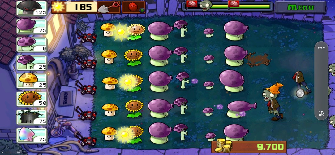 Imagine being bad at PvZ - Imgflip