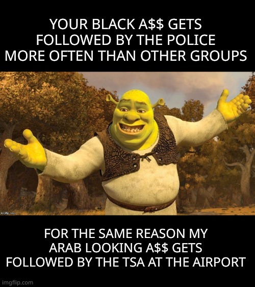 you wanted an explanation for the racial profiling -- there you go ...