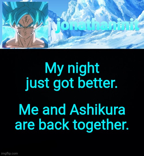 jonathaninit but super saiyan blue - Imgflip