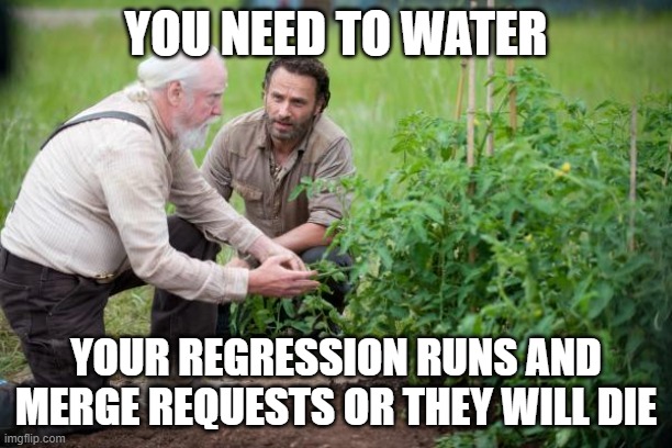 Walking Dead garden - Imgflip