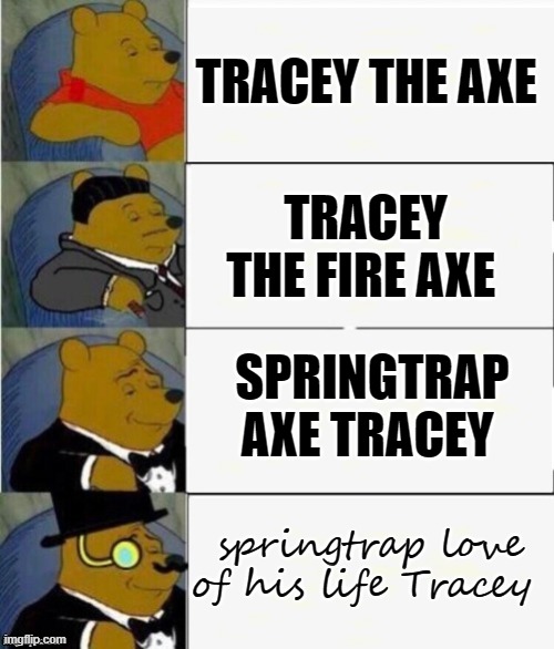 Tuxedo Winnie the Pooh 4 panel - Imgflip