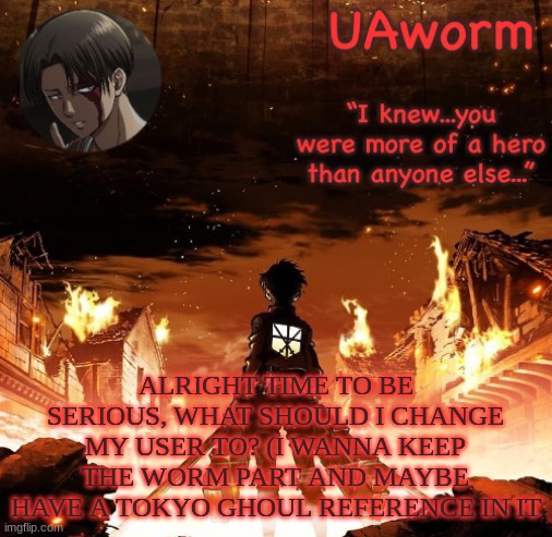 UAworm aot temp - Imgflip