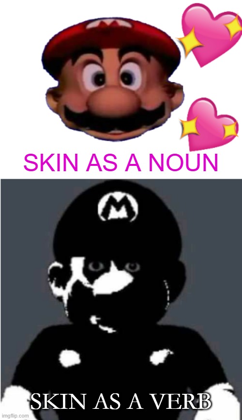 Happy Mario Vs Creepy Mario Imgflip Happy Mario Vs Creepy Mario Imgflip