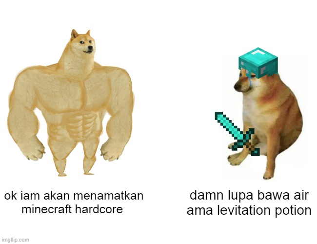 Buff Doge vs. Cheems Meme - Imgflip