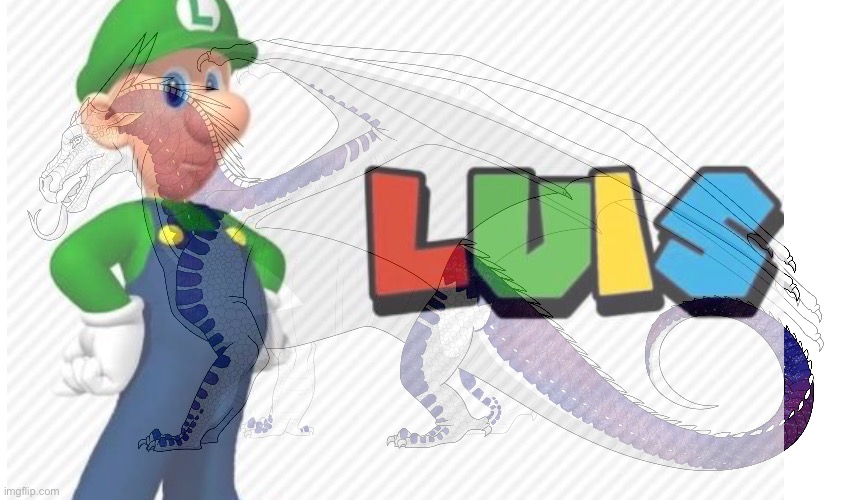 Why am I making an Adopt, and why is the watermark Luis - Imgflip