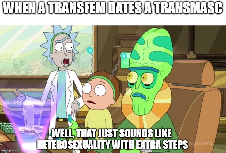 Rick and Morty Extra Steps - Imgflip