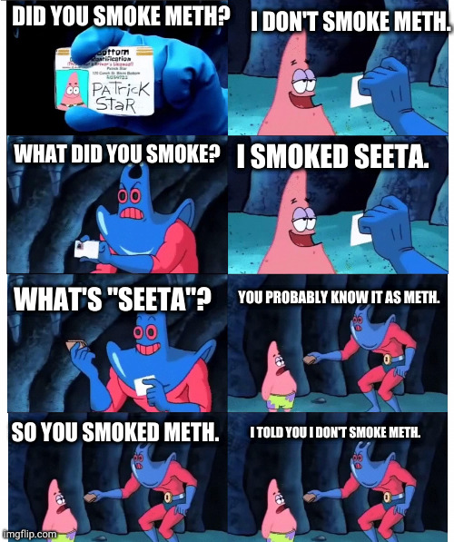 patrick make sense to me - Imgflip