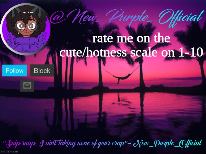 Purple's announcement temp 3 - Imgflip