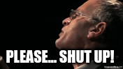 Please, shut up! - Imgflip