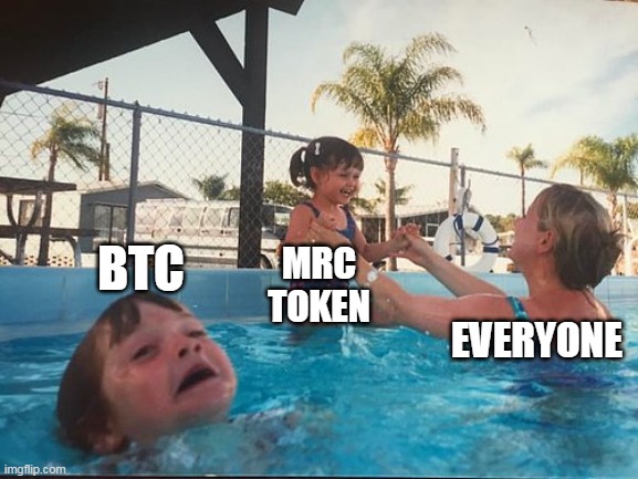 drowning kid in the pool - Imgflip