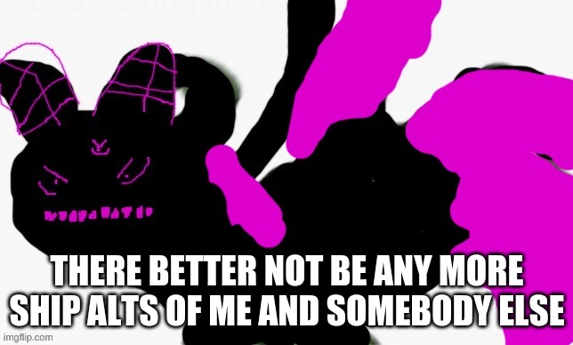 *fear that someone might make ship art* - Imgflip