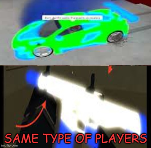 They're in different games, but the same type of player. - Imgflip