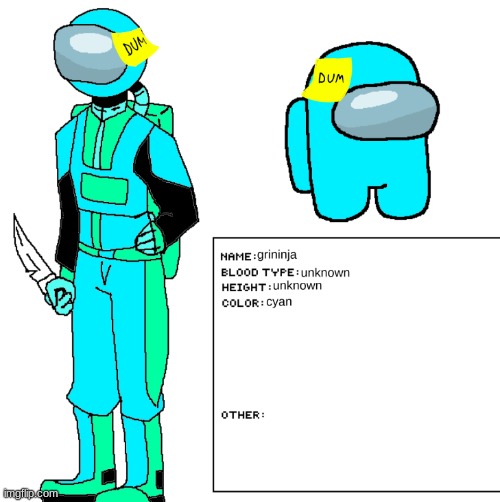 I wanna make an among us graphic novel... I will prob give up on it ...