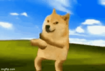 dancing doge - Imgflip