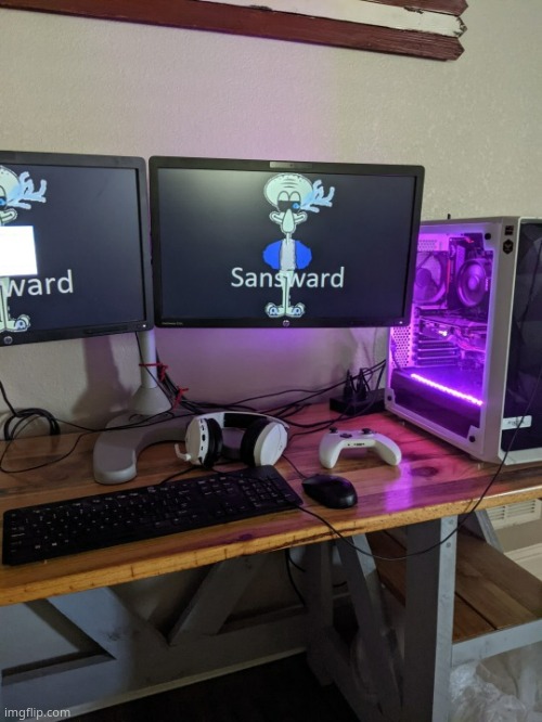 new setup nerds - Imgflip