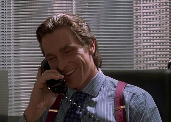 American Psycho Phone Blank Template Imgflip