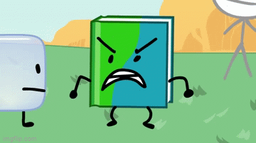 Book gets mad - Imgflip