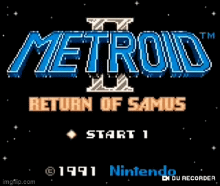 Metroid II - Return Of Samus Title Screen (Metroid II - EJRTQ ...