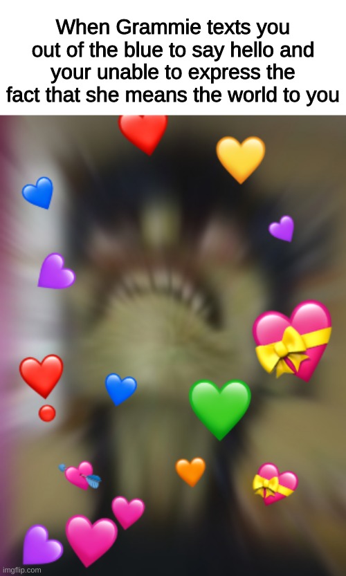 I love my Gram so much but I'm terrible at expressing emotion so I made ...